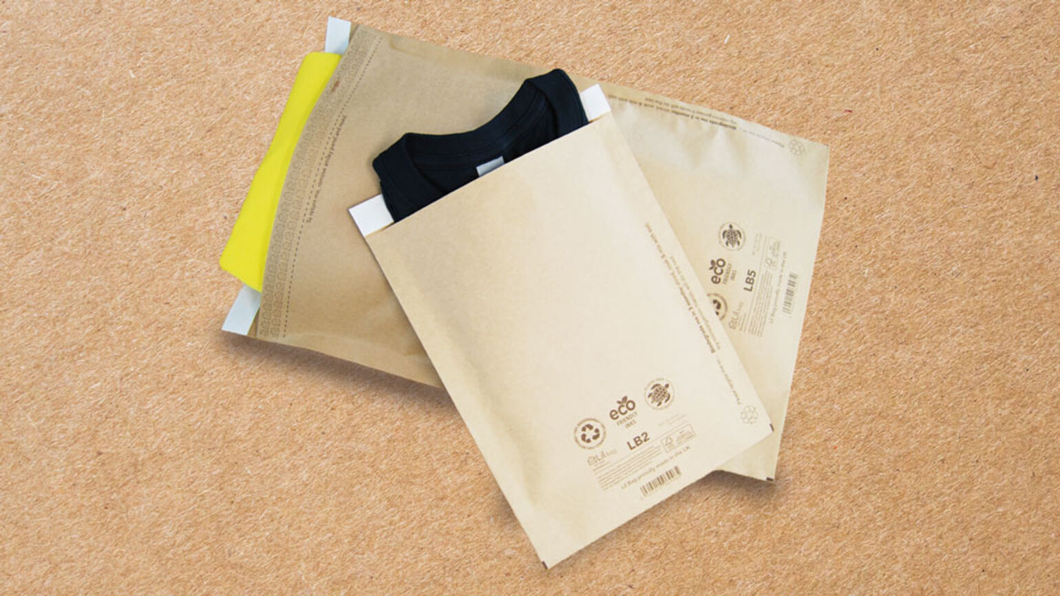 Plastic free packaging from GoCustom Clothing Dropshipping