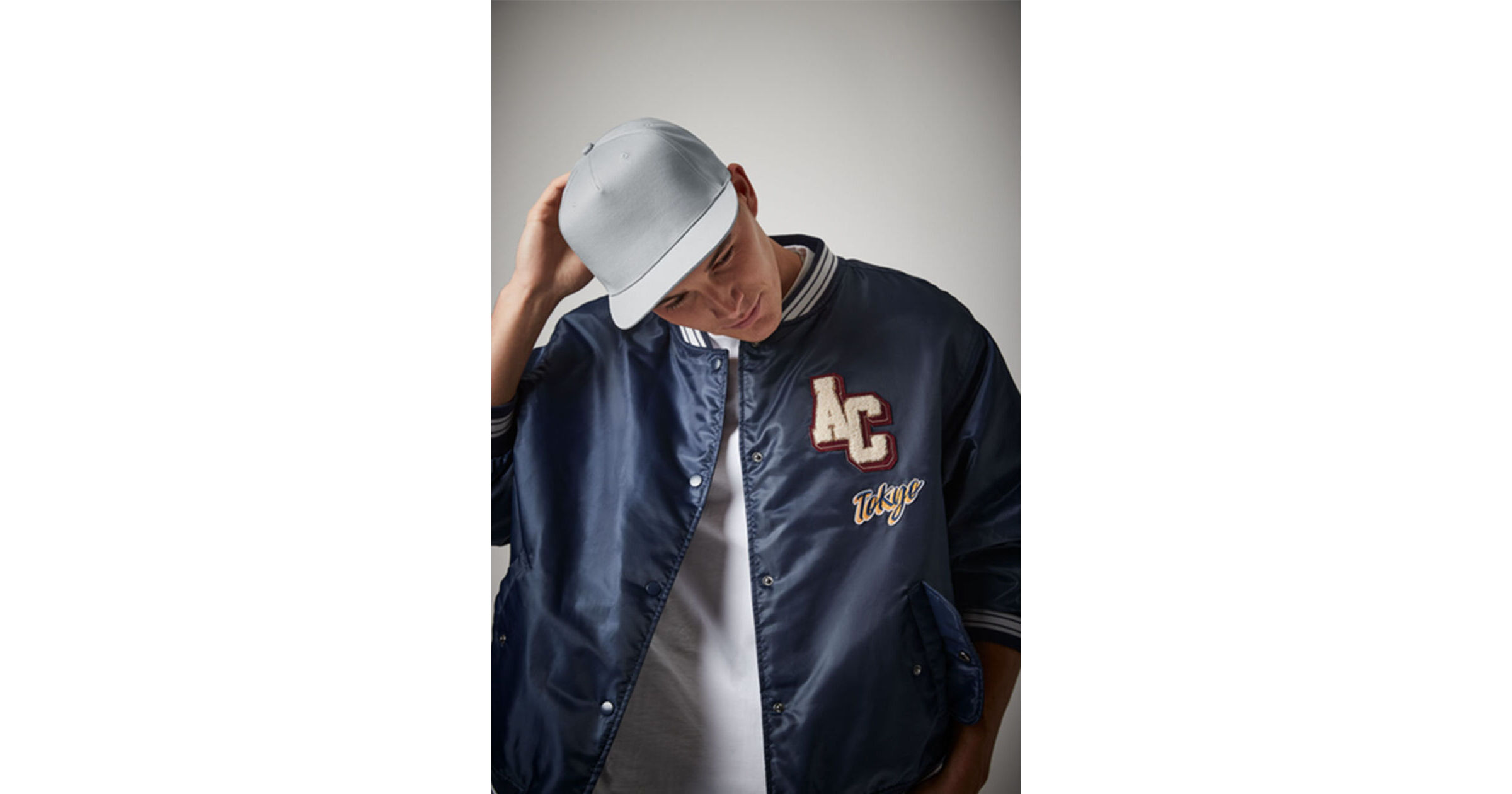 Beechfield 5-panel snapback rapper cap